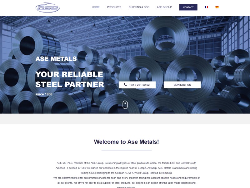 "Ase Metals " - WPML showcase