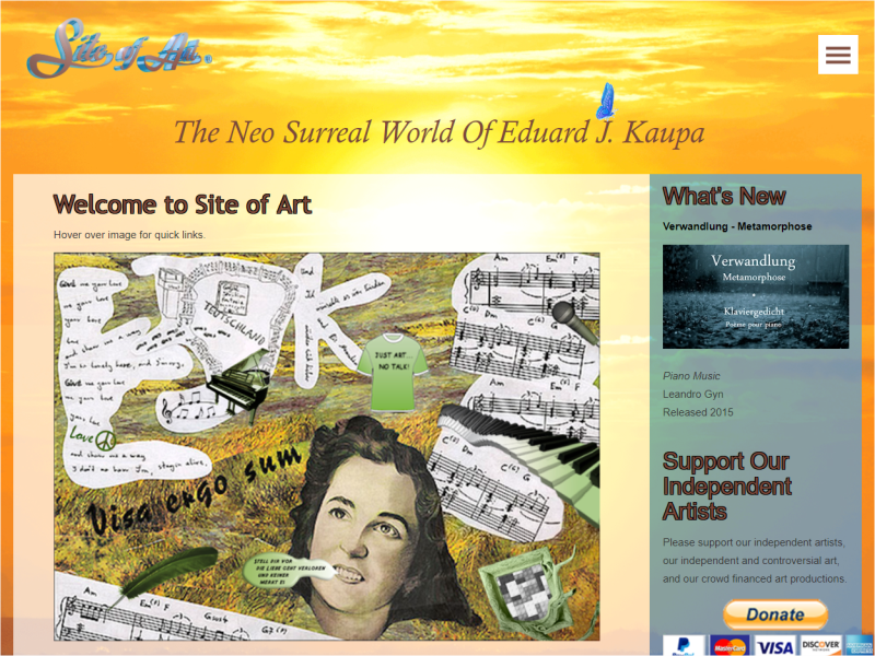 "Site of Art " - WPML showcase